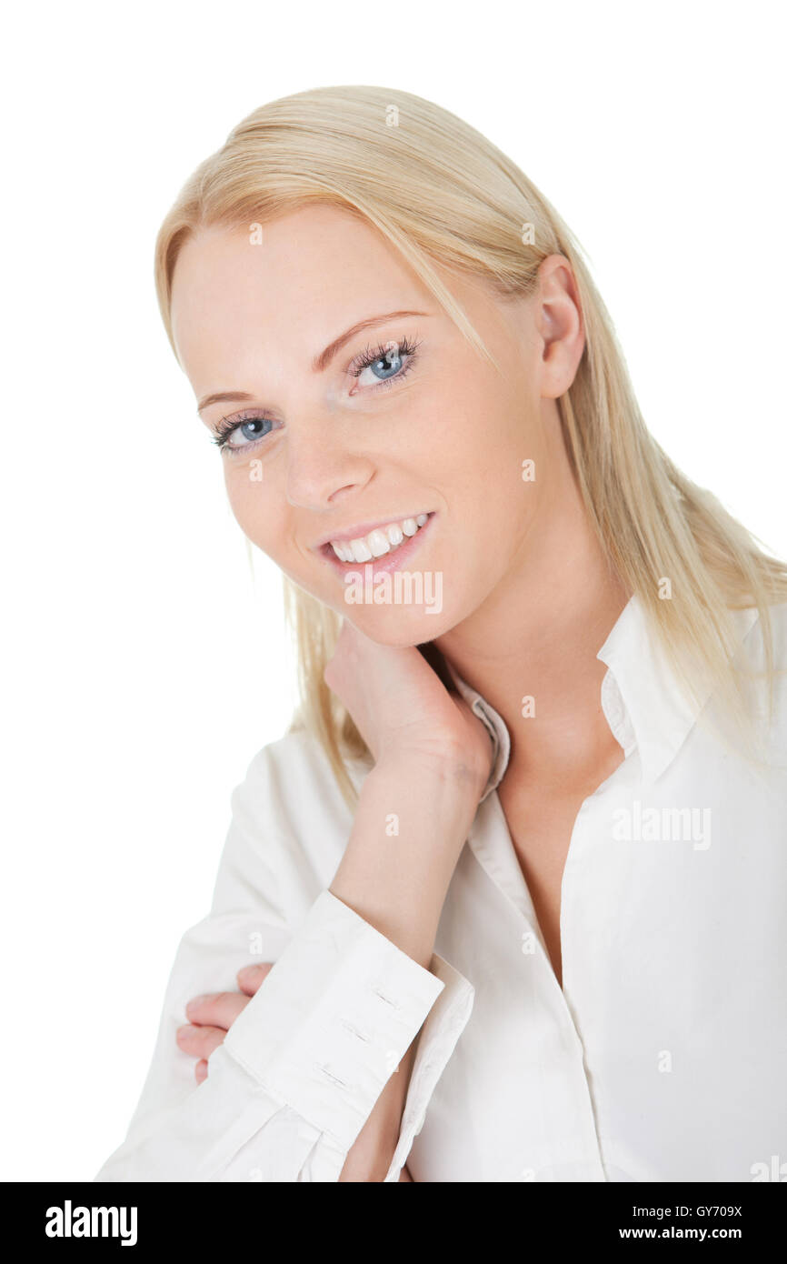 Beautiful successful businesswoman Stock Photo - Alamy