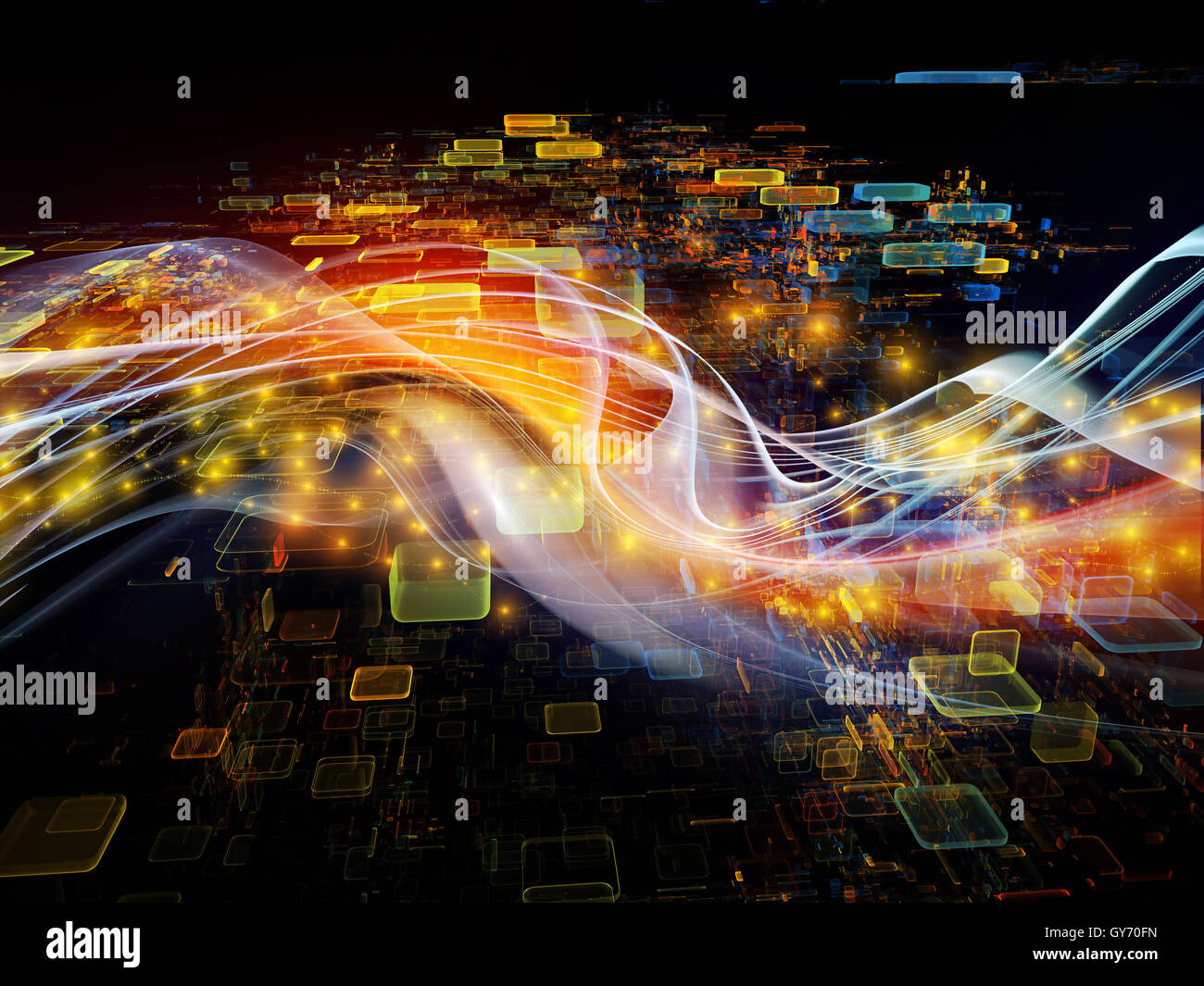 Way of Fractal Realms Stock Photo - Alamy