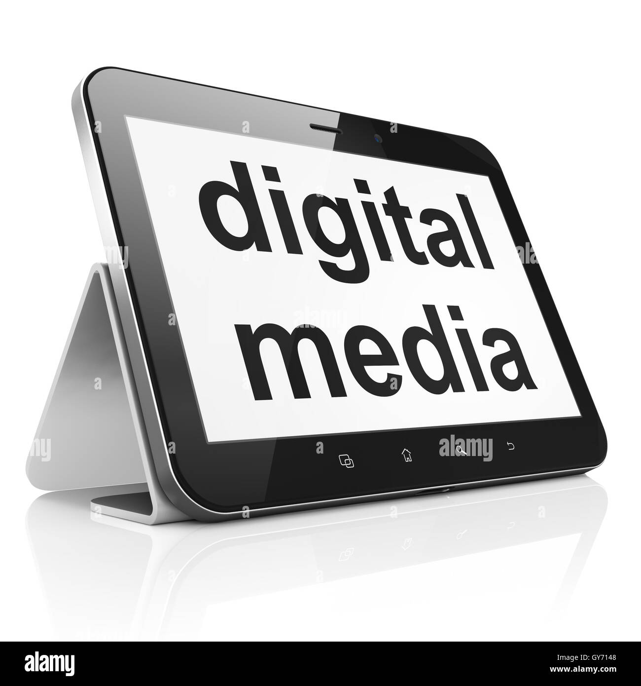 Creative digital media concept Black and White Stock Photos & Images ...