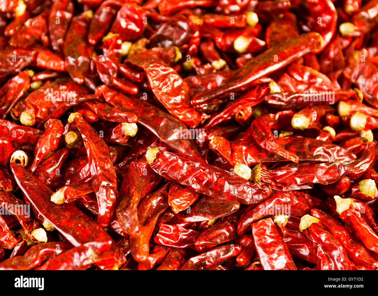 Red Chili peppers Stock Photo - Alamy