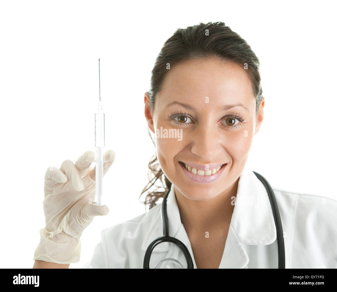 Doctor vaccination adult hi-res stock photography and images - Alamy