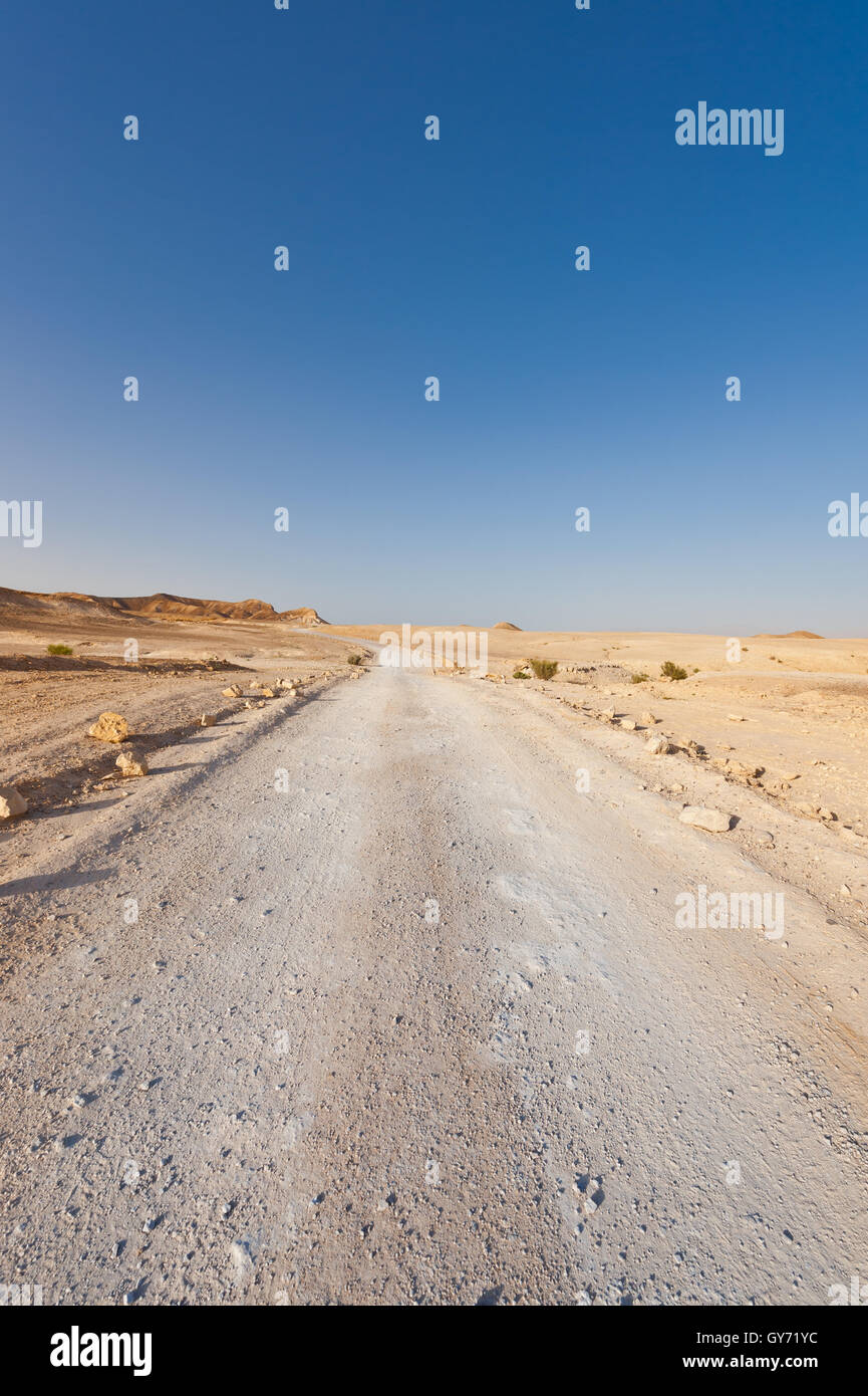 Road in Desert Stock Photo - Alamy