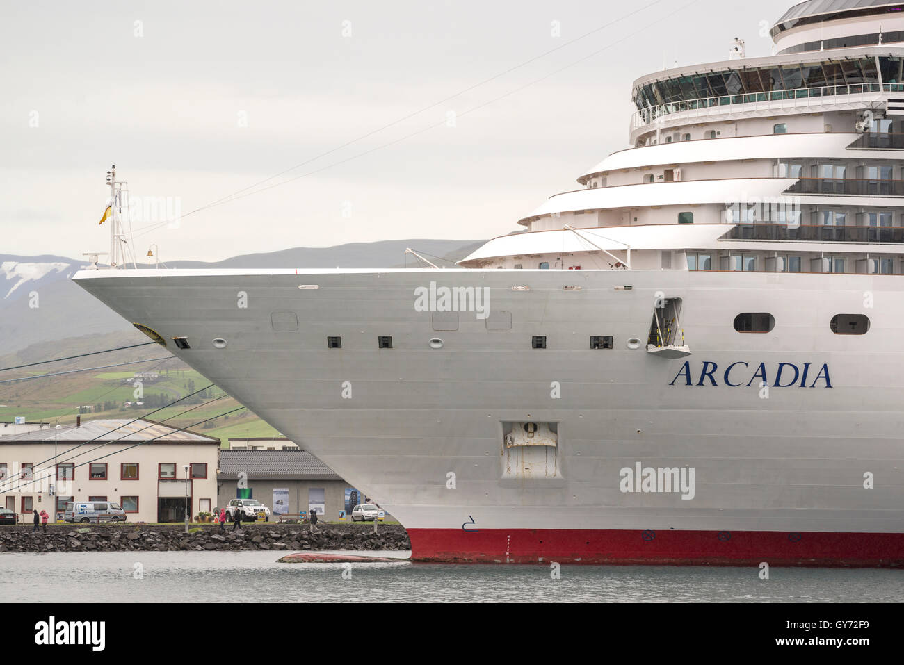 Arcadia cruise ship P&O Stock Photo - Alamy