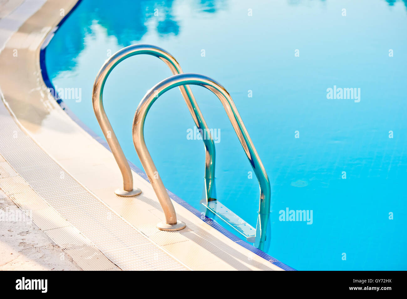 entrance to the pool close-up Stock Photo - Alamy