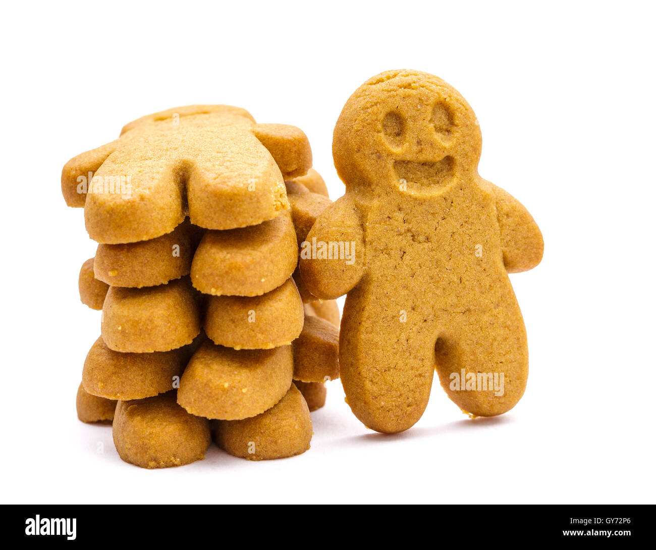 Stack of Gingerbread cookies Stock Photo - Alamy