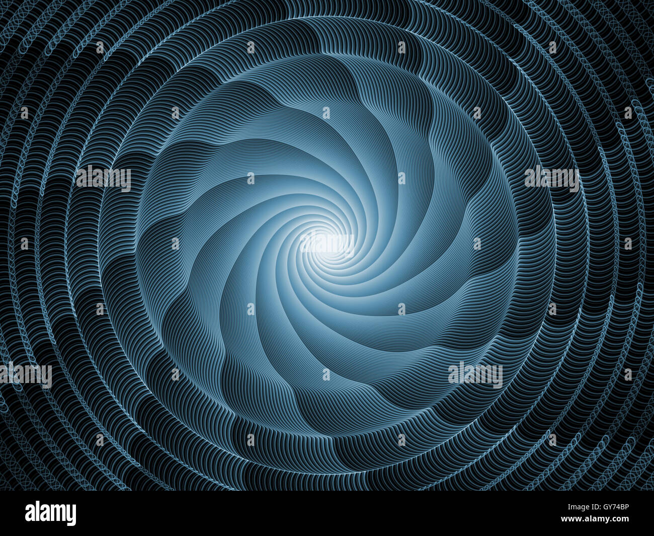 Fractal Burst Vortex Stock Photo - Alamy