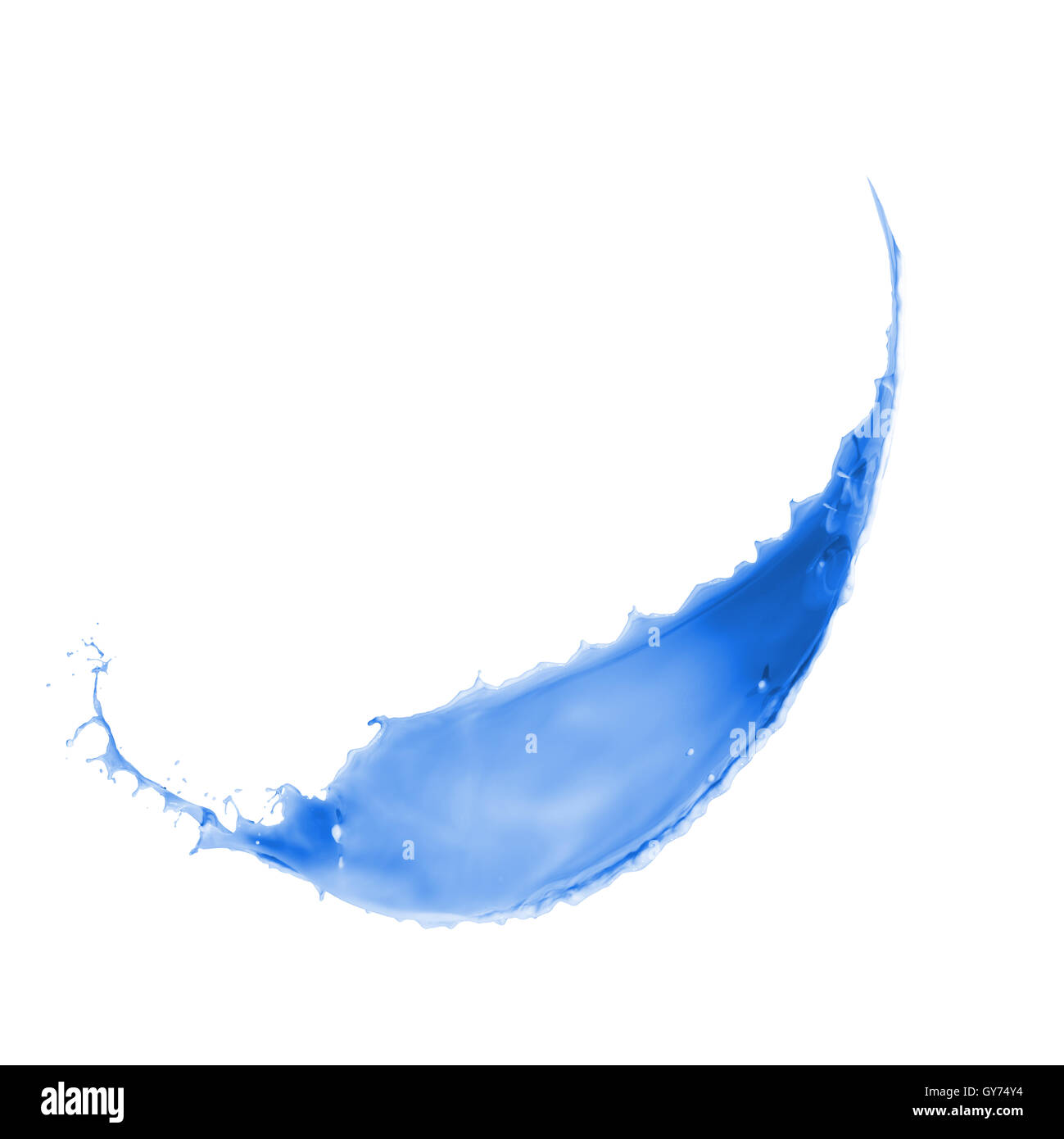 blue paint splash Stock Photo - Alamy