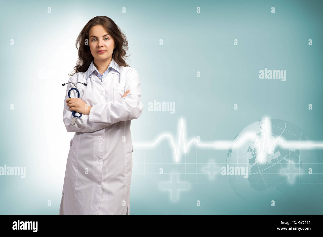 young female doctor Stock Photo - Alamy