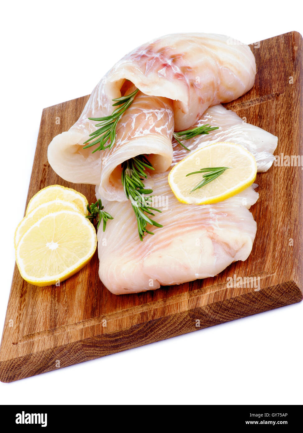 Raw Cod Fish Stock Photo - Alamy