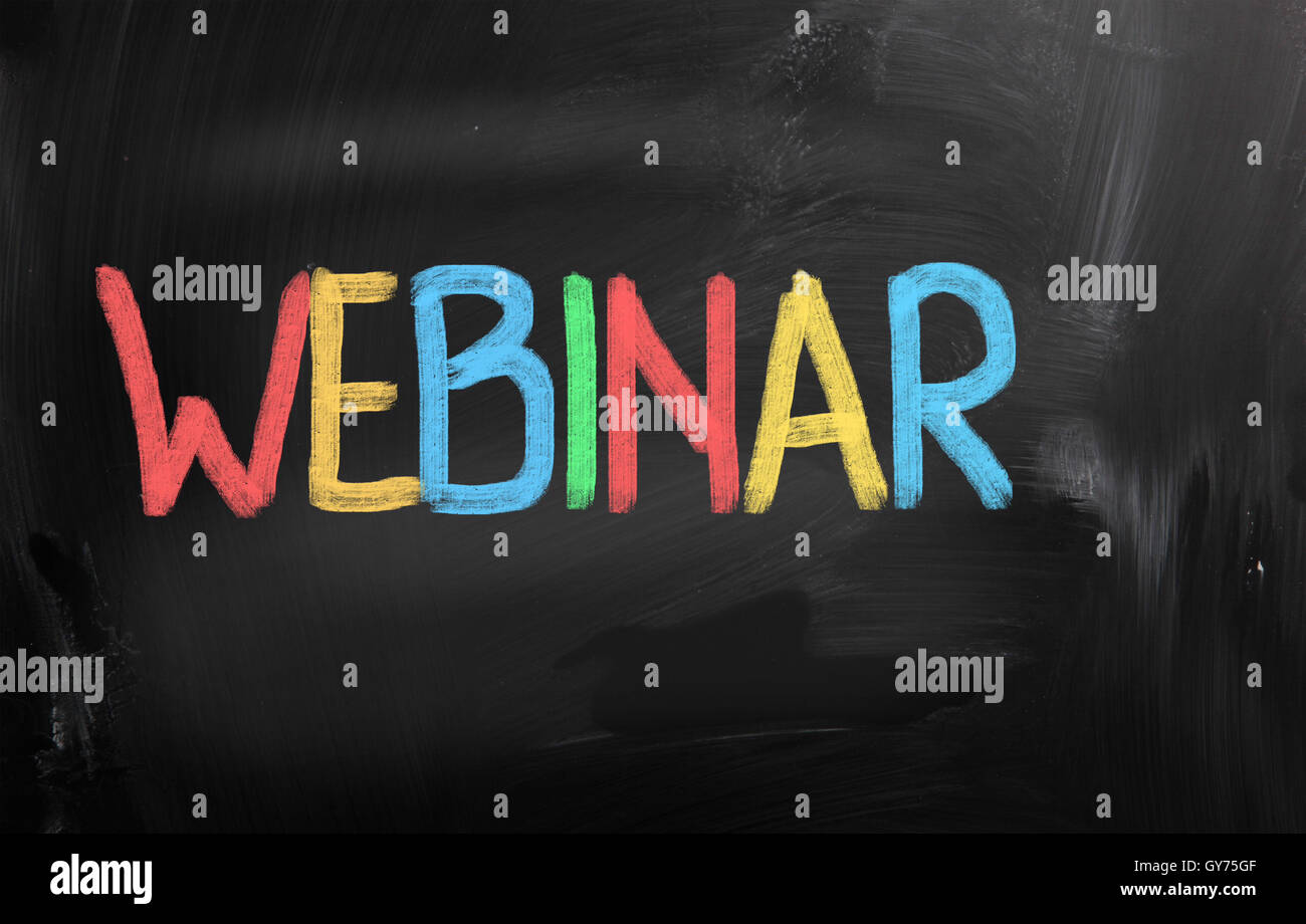 Web webinar hi-res stock photography and images - Alamy
