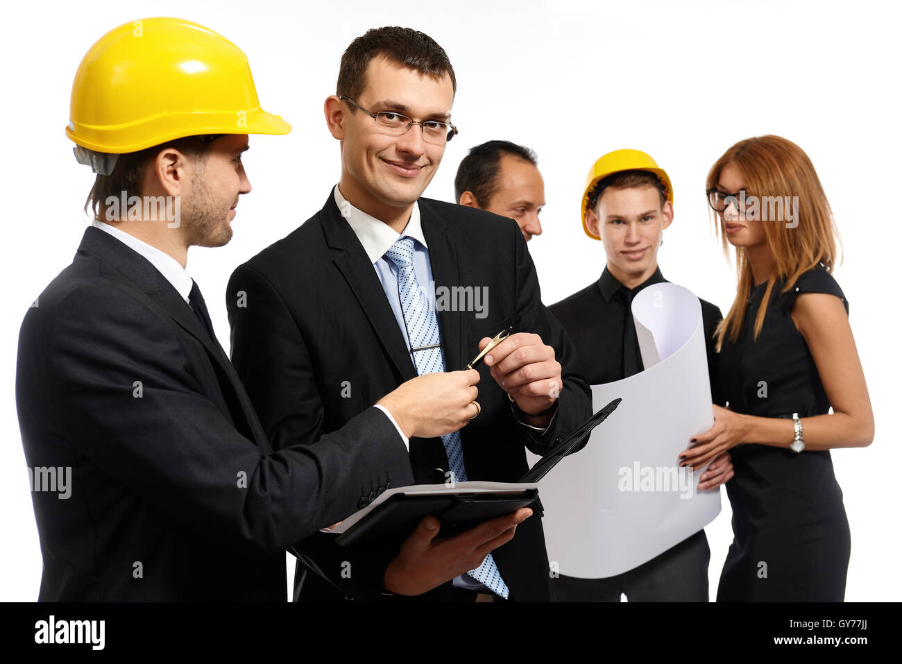 Group signing hi-res stock photography and images - Alamy