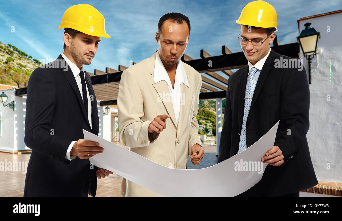 Construction manager team hi-res stock photography and images - Alamy