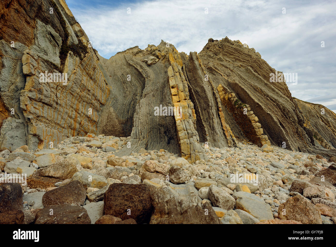 Portio beach hi-res stock photography and images - Alamy
