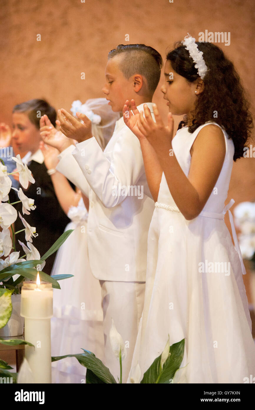 First communion hispanic hi-res stock photography and images - Alamy