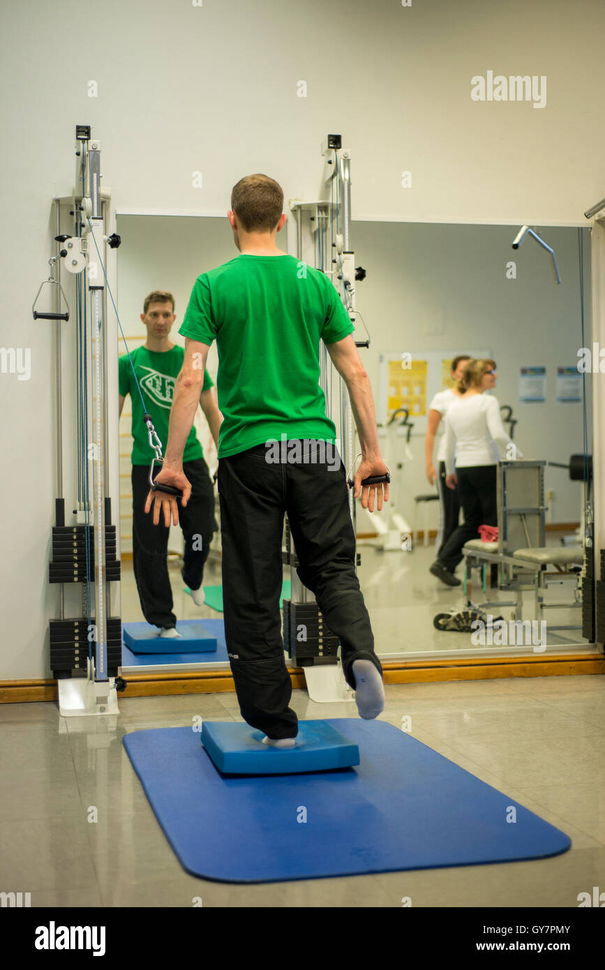 Physiotherapy exercises hi-res stock photography and images - Alamy
