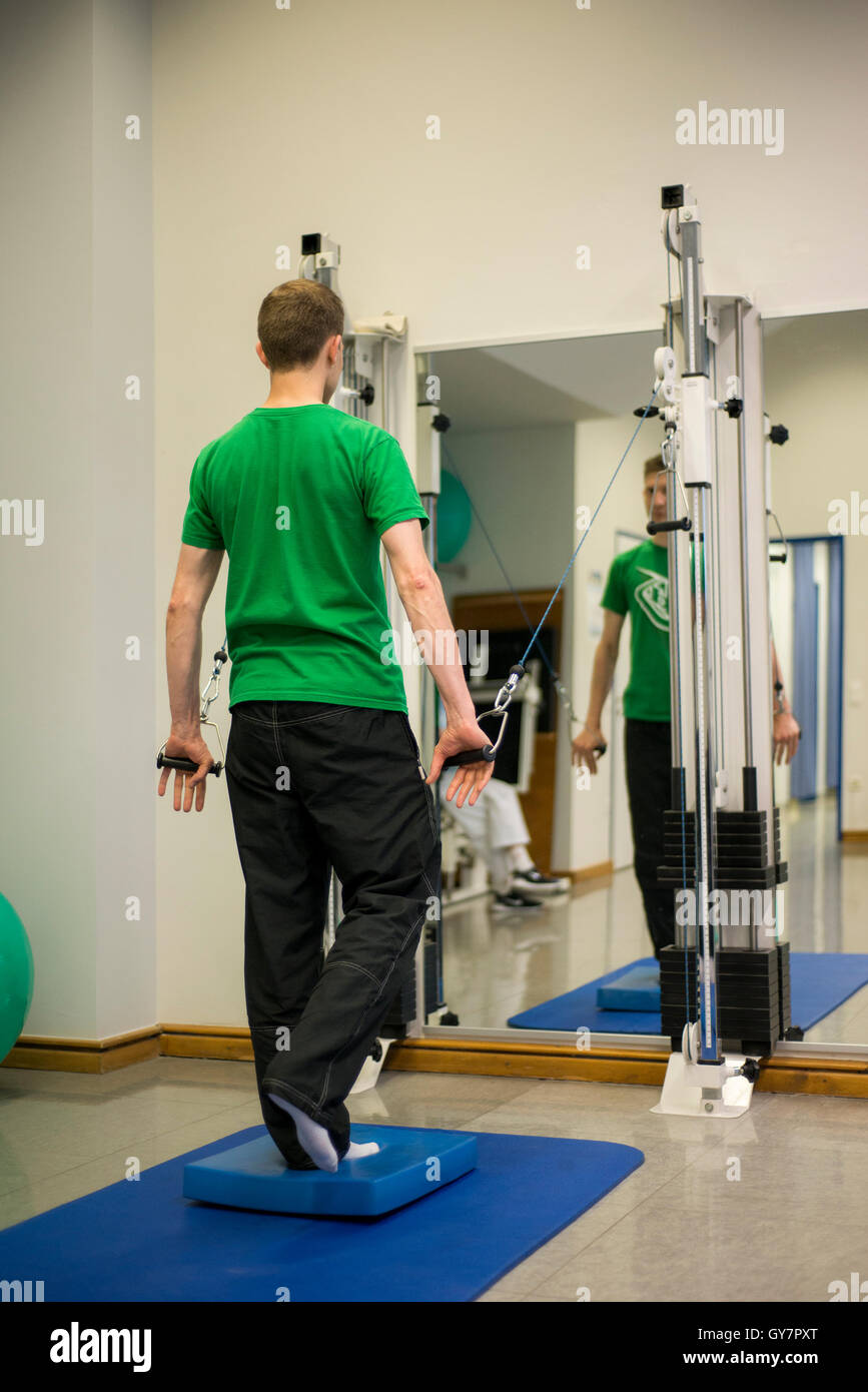 Physiotherapy exercises hi-res stock photography and images - Alamy