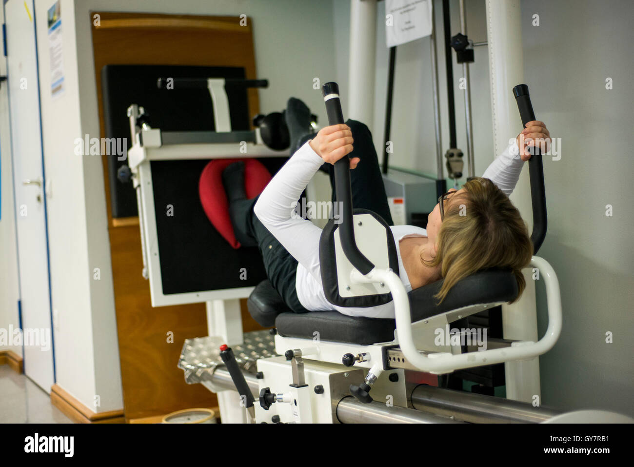 Physiotherapy exercises hi-res stock photography and images - Alamy