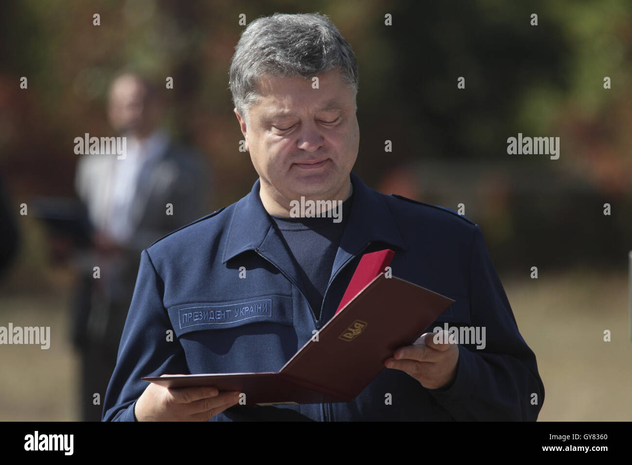 Kozin Village, Ukraine. 17th Sep, 2016. Celebrations on the occasion of ...