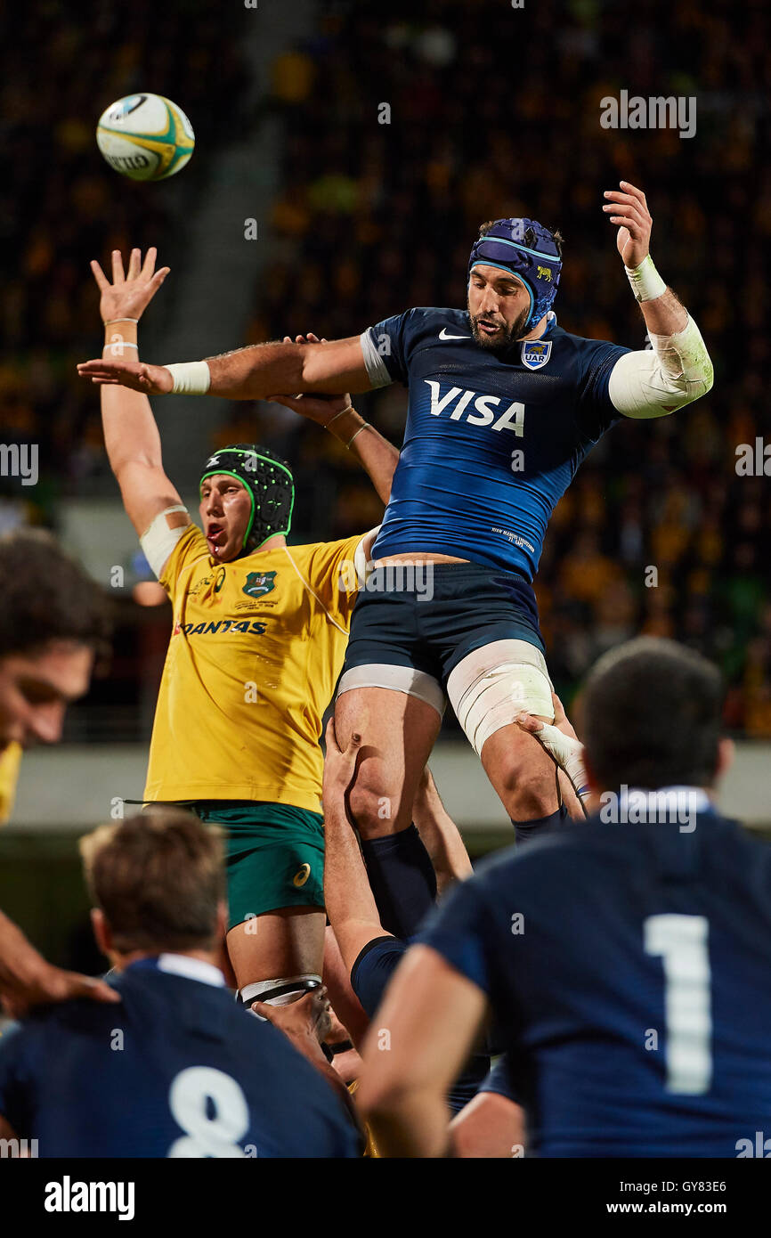 Perth, Australia. 17th Sep, 2016. Adam Coleman of the Qantas Wallabies ...