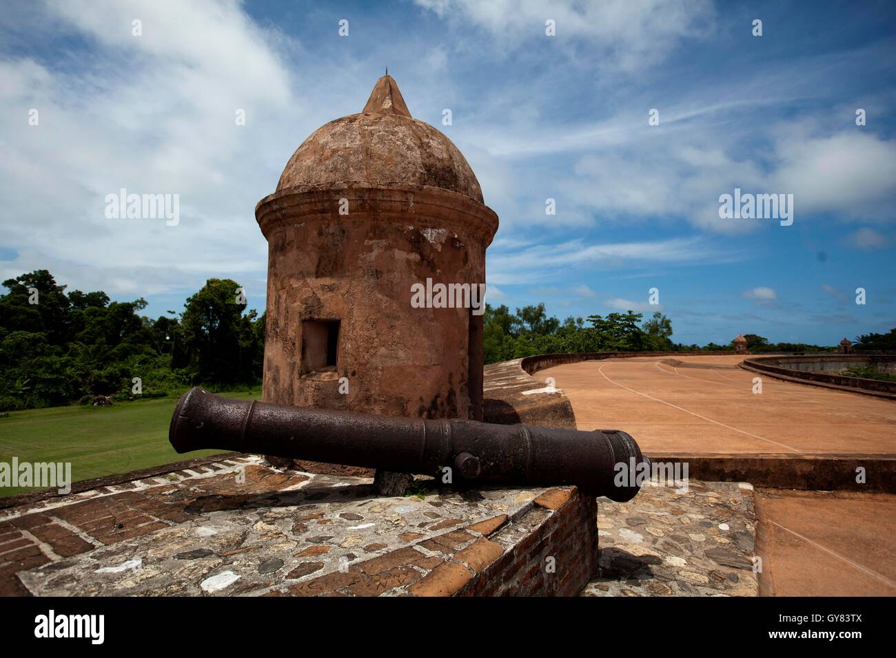 Omoa. 16th Sep, 2016. Photo taken on Sept. 16, 2016 show a view of the ...