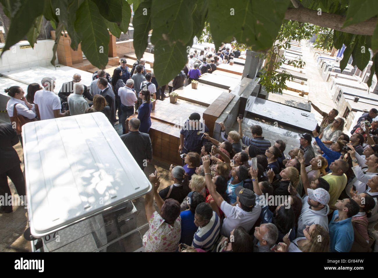 Sao Paulo, Brazil. 17th Sep, 2016. Funeral of Brazilian beloved actor ...