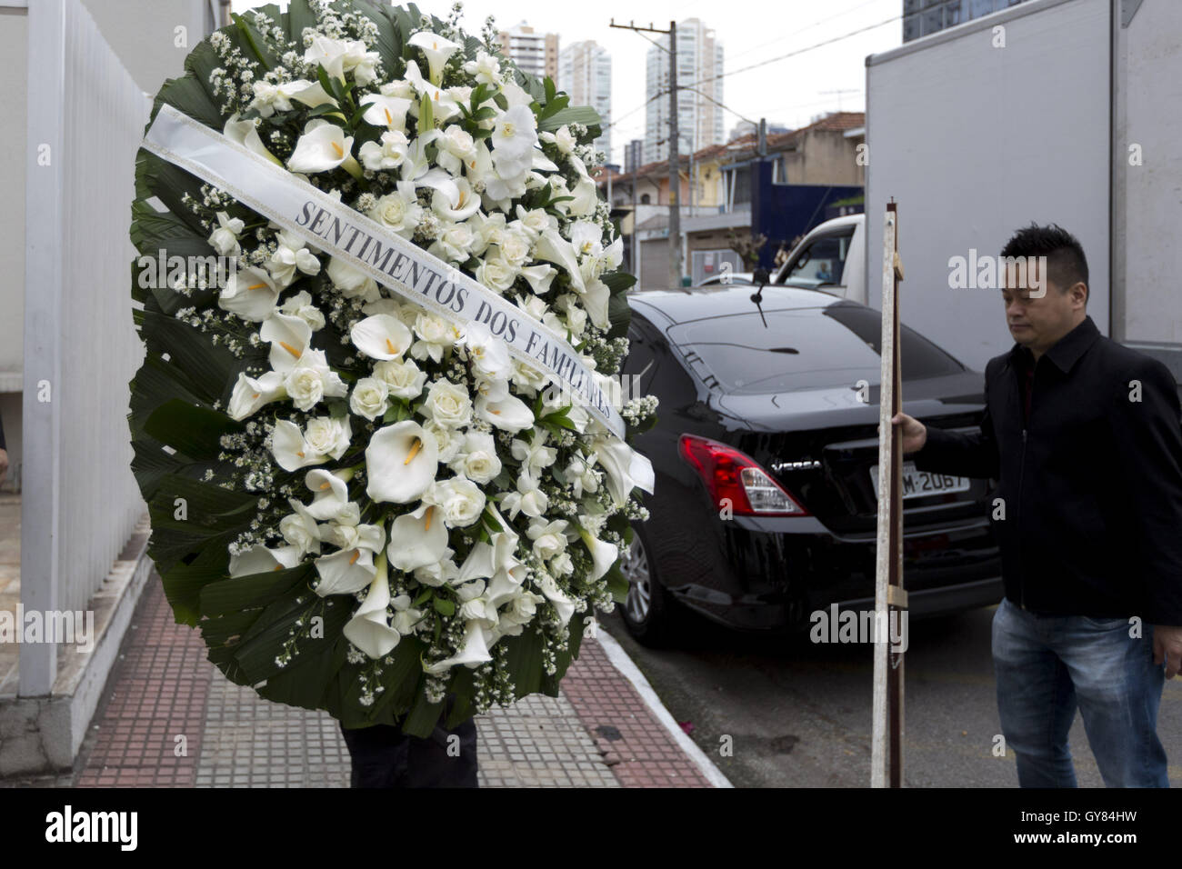 Sao Paulo, Brazil. 17th Sep, 2016. Funeral of Brazilian beloved actor ...