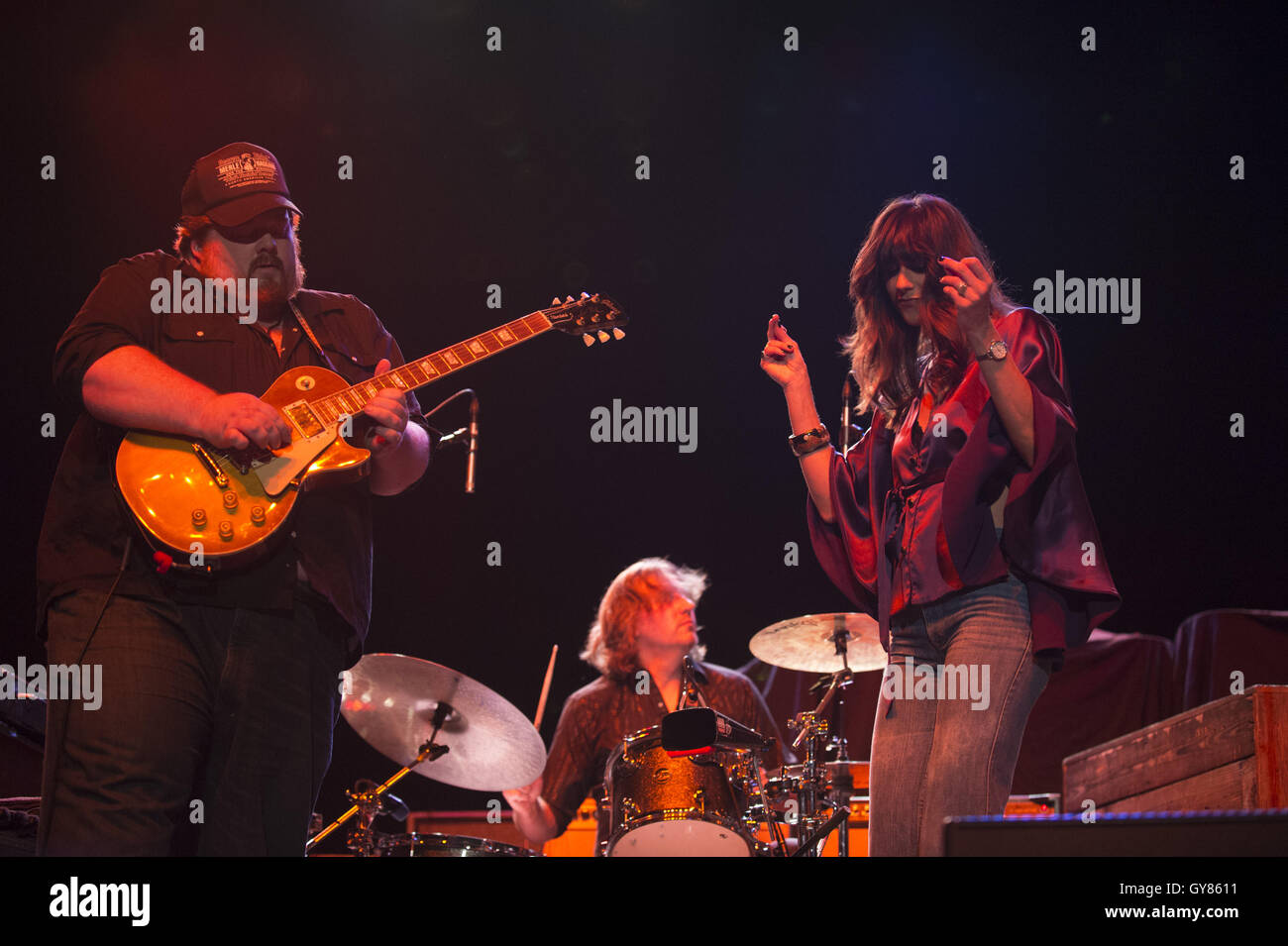LA, California, USA. 16th Sept, 2016. Nicki Bluhm and the Gramblers ...