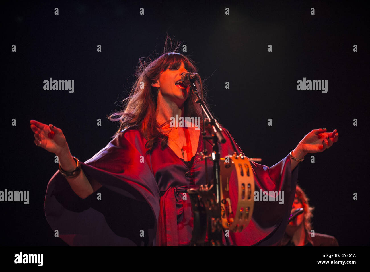 LA, California, USA. 16th Sept, 2016. Nicki Bluhm and the Gramblers ...