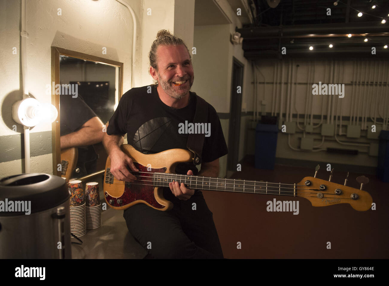 LA, California, USA. 16th Sept, 2016. Bassist Timothy Lefebvre of the ...