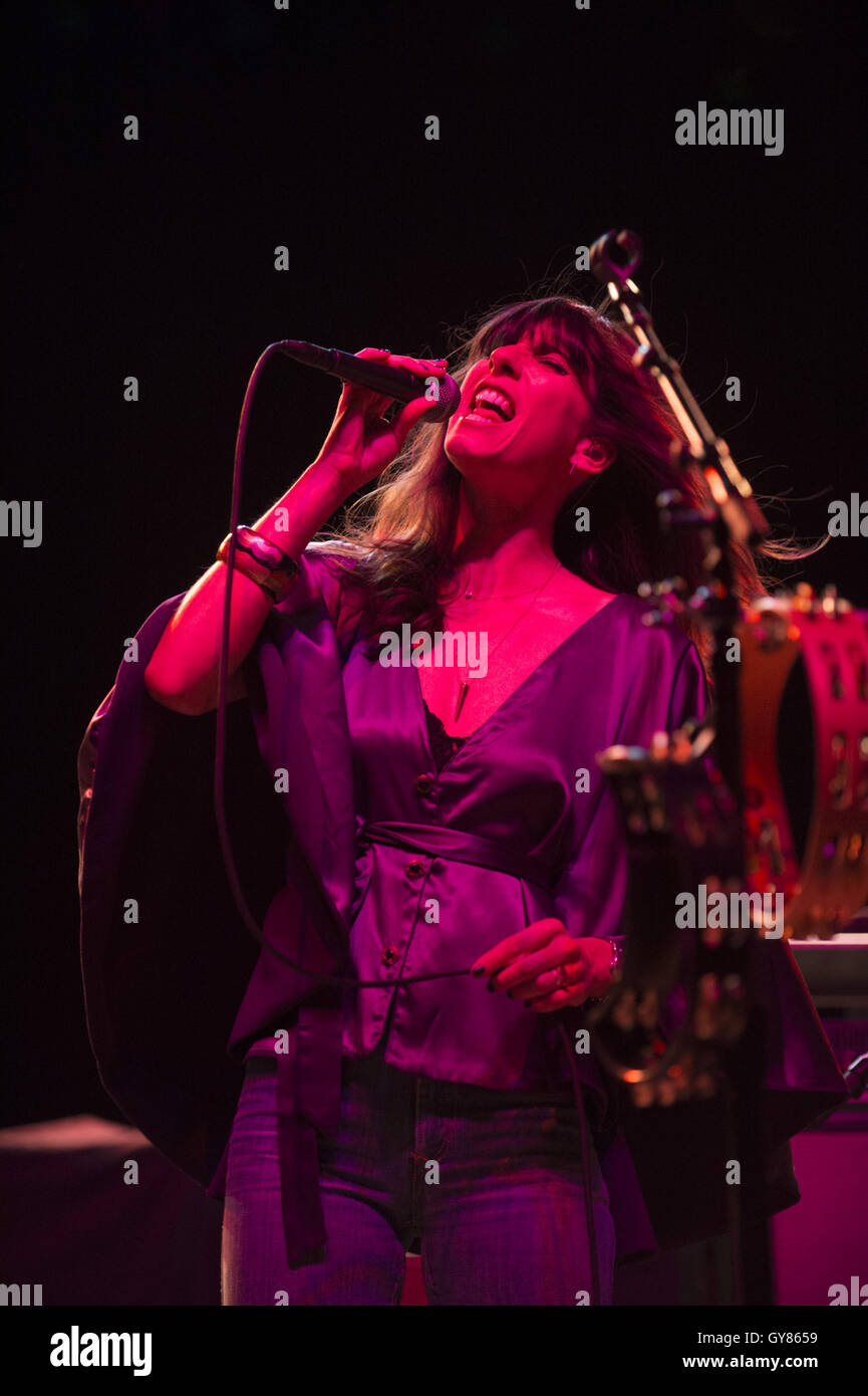LA, California, USA. 16th Sept, 2016. Nicki Bluhm and the Gramblers ...
