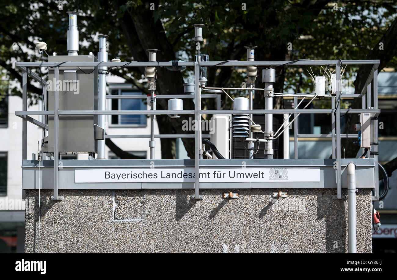 Munich, Germany. 6th Sep, 2016. Different measurement devices are ...