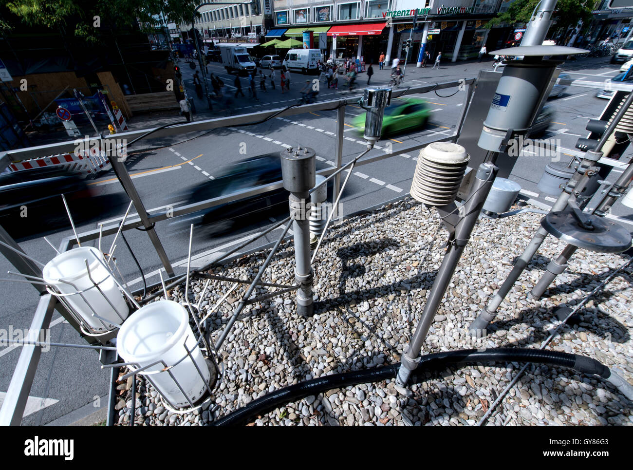 Munich, Germany. 6th Sep, 2016. Different measurement devices are ...