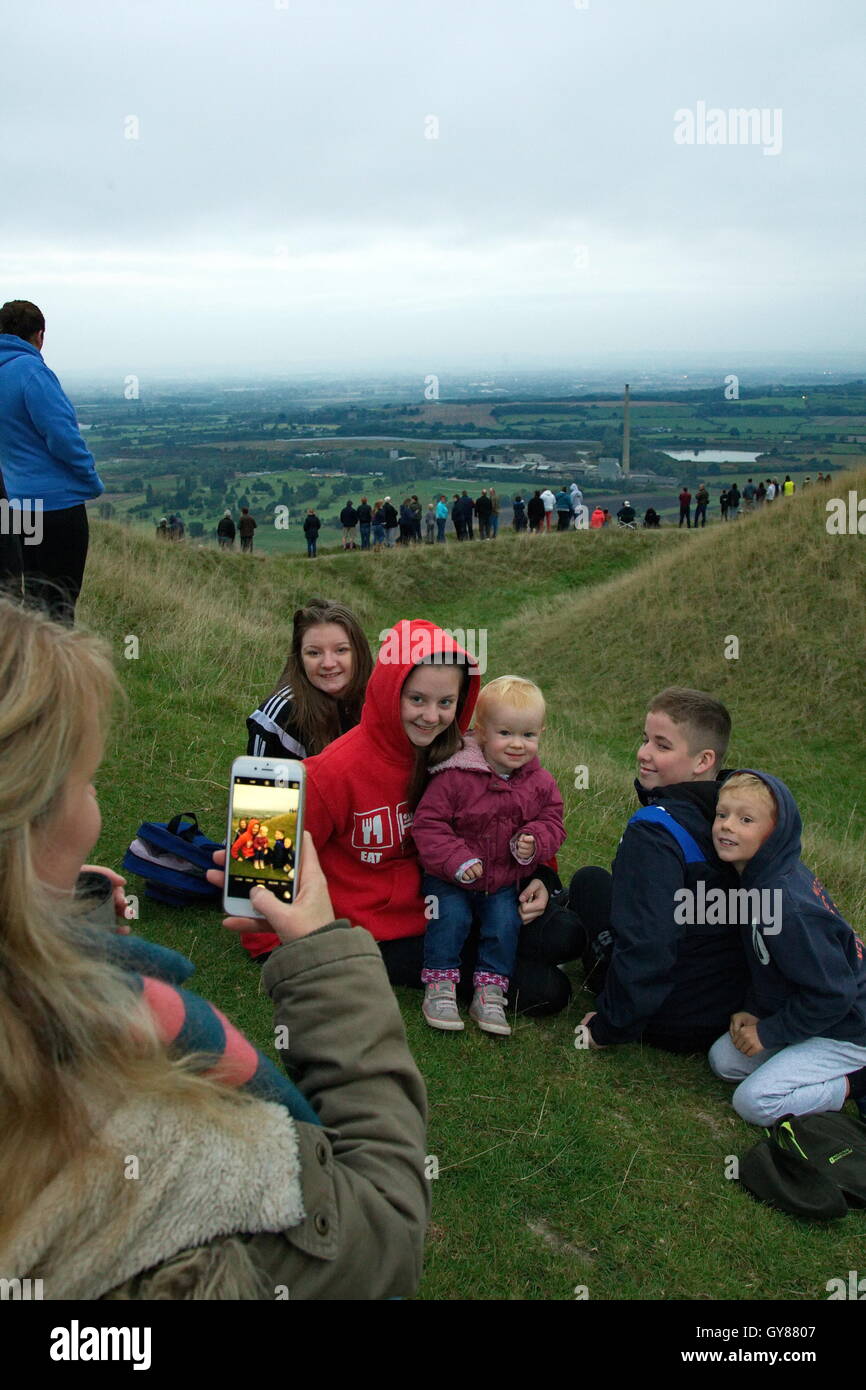 Westbury, Wiltshire, UK. 18th Sept, 2016. Demolition of cement works ...