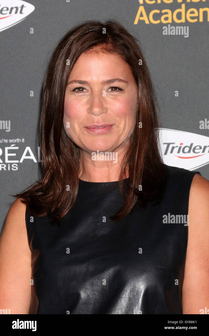 Los Angeles, CA, USA. 16th Sep, 2016.Maura Tierney at the TV Academy ...