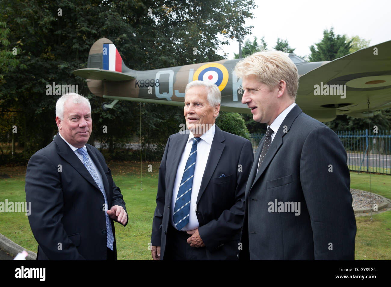 Biggin Hill, UK. 18th Sep, 2016. Colin Hitchins, Community Relations ...