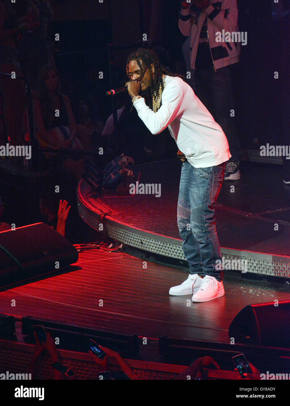 Las Vegas, Nevada, USA. 18th Sep, 2016. Rapper Fetty Wap makes his DRAI ...