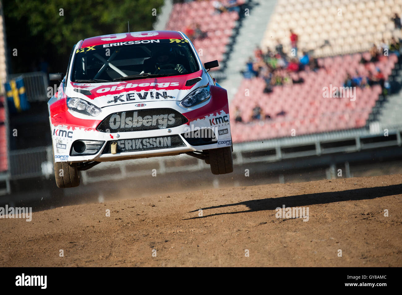 Barcelona, Spain. 18th September, 2016. The Ford Fiesta ST World Rally ...
