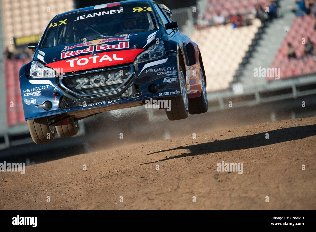 Barcelona, Spain. 18th September, 2016. The Peugeot 208 World RX car ...