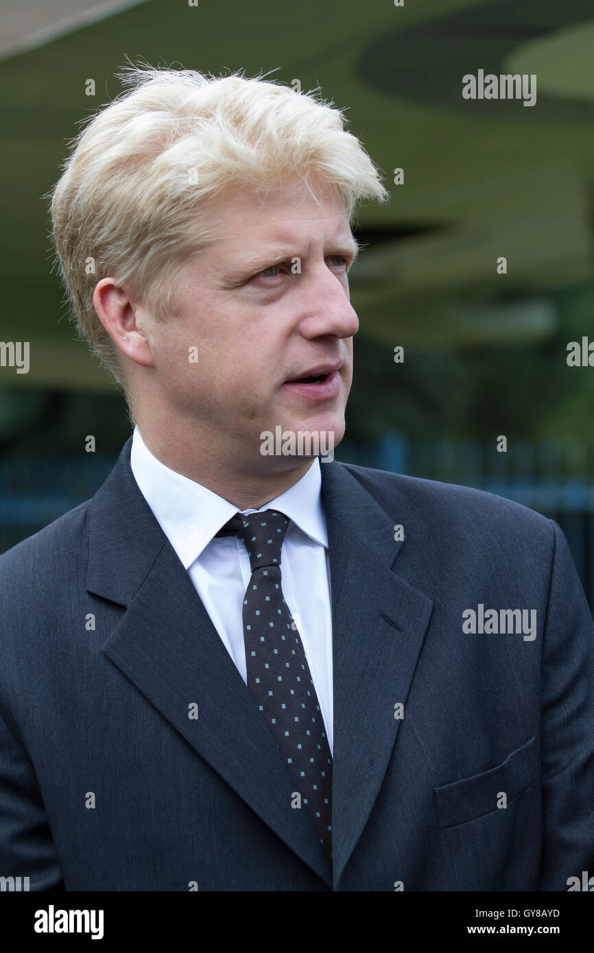 Biggin Hill, UK. 18th Sep, 2016. Jo Johnson MP attends a service of ...