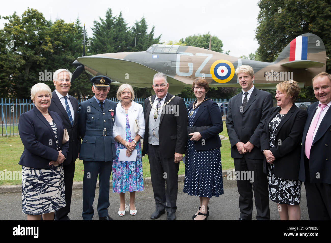 Biggin Hill,UK,18th September 2016,Jo Johnson MP attends a service of ...