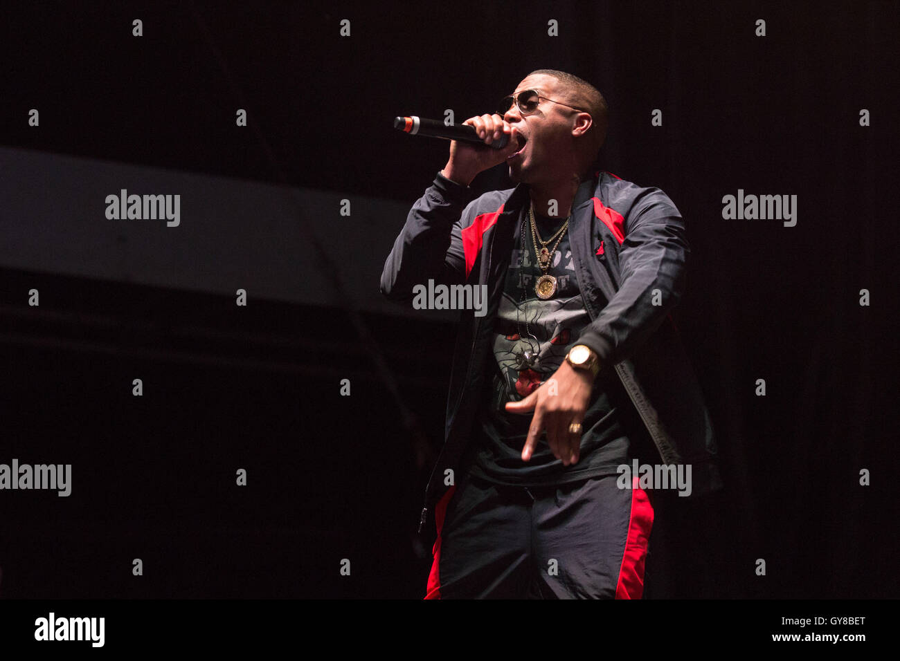 Chicago, Illinois, USA. 17th Sep, 2016. Rapper NAS (NASIR BIN OLU DARA ...