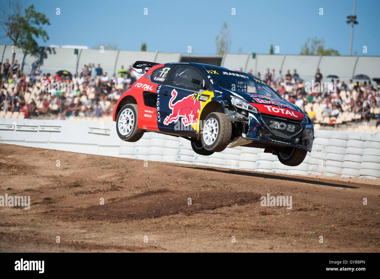 Barcelona, Spain. 18th Sept, 2016. The the Peugeot 208 World RX car ...