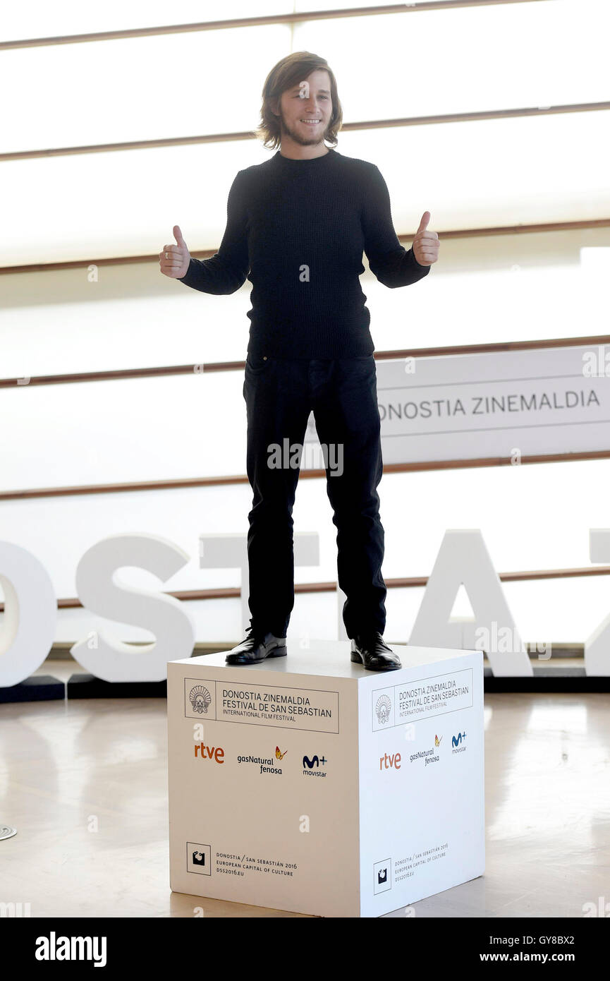 San Sebastian, Spain. 18th Sept, 2016. Actor Emilio Palacios at ...