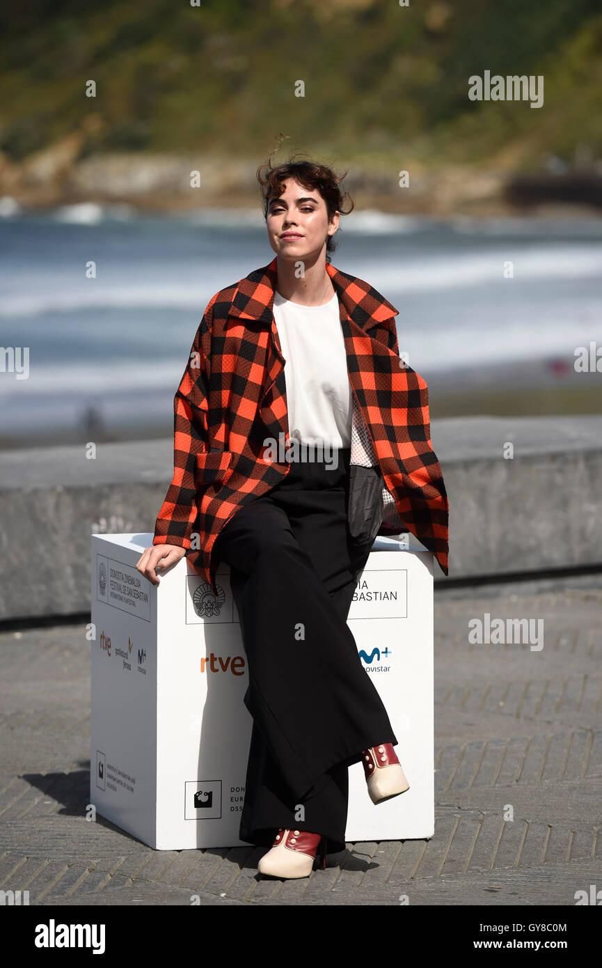 San Sebastian, Spain. 18th Sept, 2016. Actress Rocio Leon at photocall ...