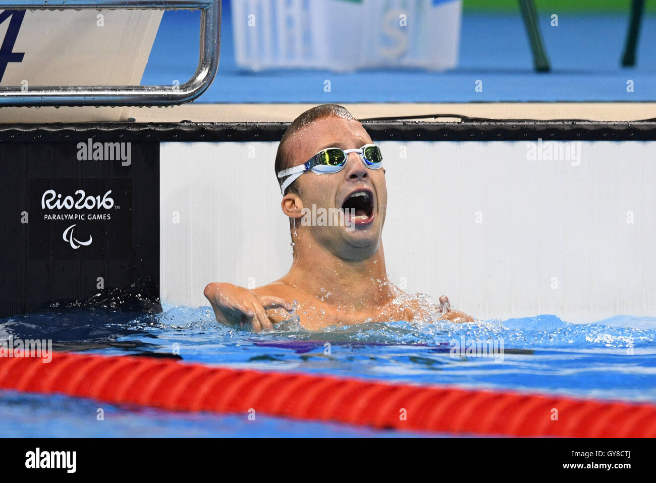 Rio de Janeiro, Brazil. 16th Sep, 2016. Arnost Petracek (CZE) Swimming ...