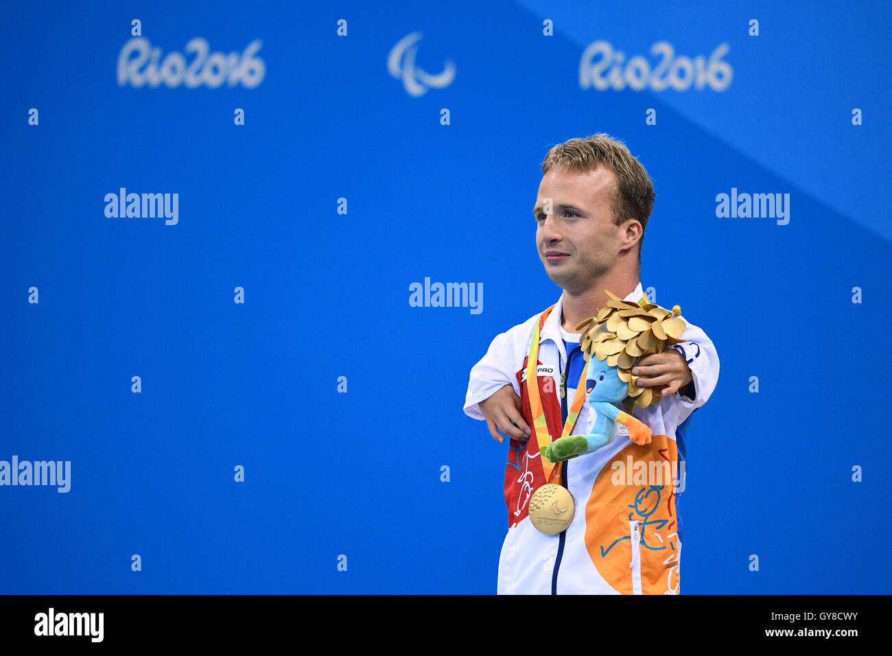 Rio de Janeiro, Brazil. 16th Sep, 2016. Arnost Petracek (CZE) Swimming ...