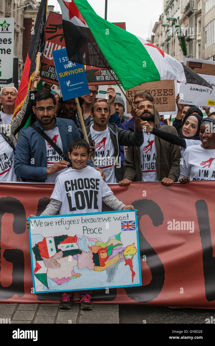 Afghan refugees welcome sign hi-res stock photography and images - Alamy