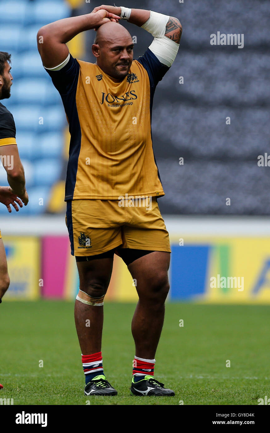 Ricoh Arena, Coventry, UK. 18th Sep, 2016. Aviva Premiership Rugby ...