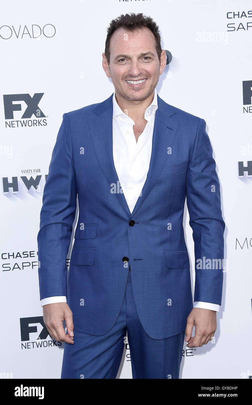 LOS ANGELES, CA - SEPTEMBER 17: Lev Gorn arrives at the FX and Vanity ...