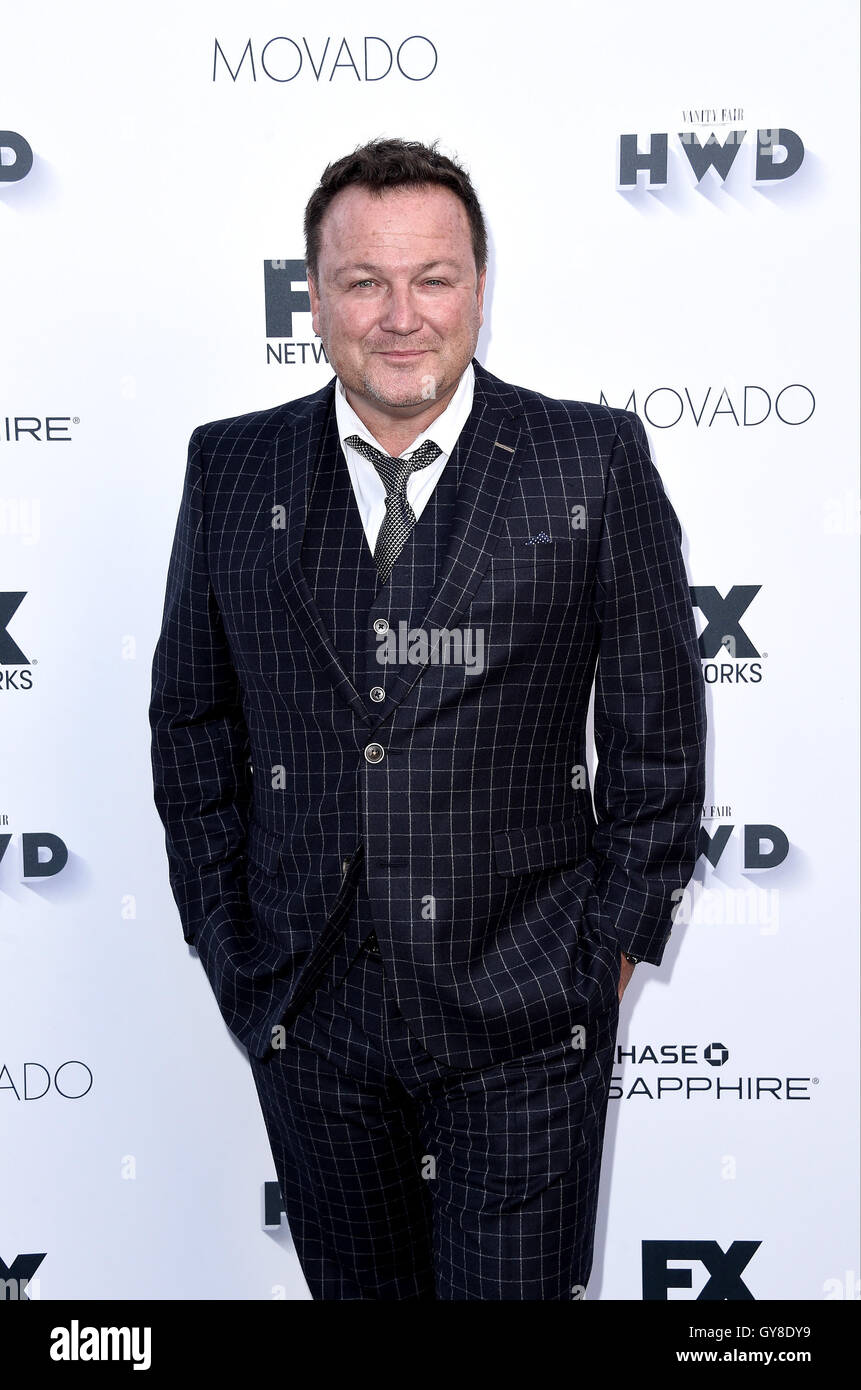 LOS ANGELES, CA - SEPTEMBER 17: Chad Oakes arrives at the FX and Vanity ...